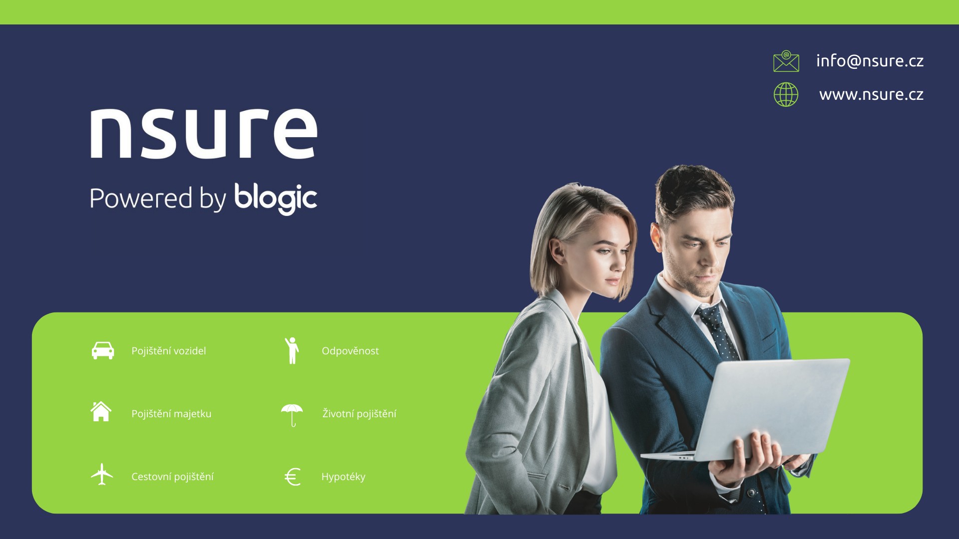 nsure®- nejmodernější srovnávač a sjednávač pojišťovacích a bankovních ...